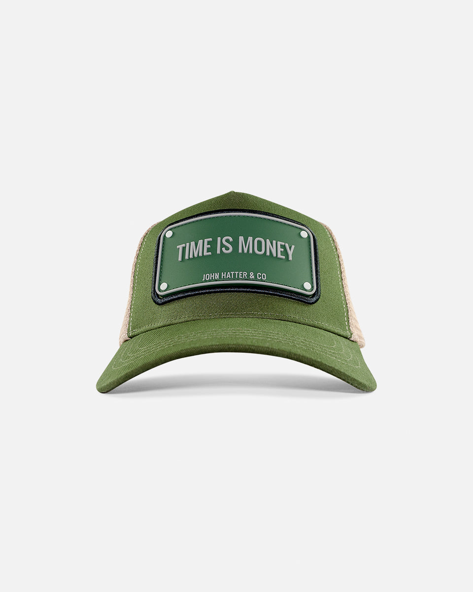 TIME IS MONEY - RUBBER CAP – John Hatter & CO