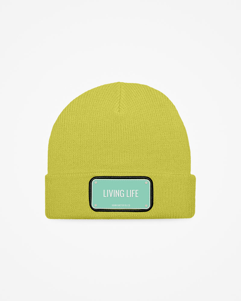 Living Life - Rubber Beanie – John Hatter & CO