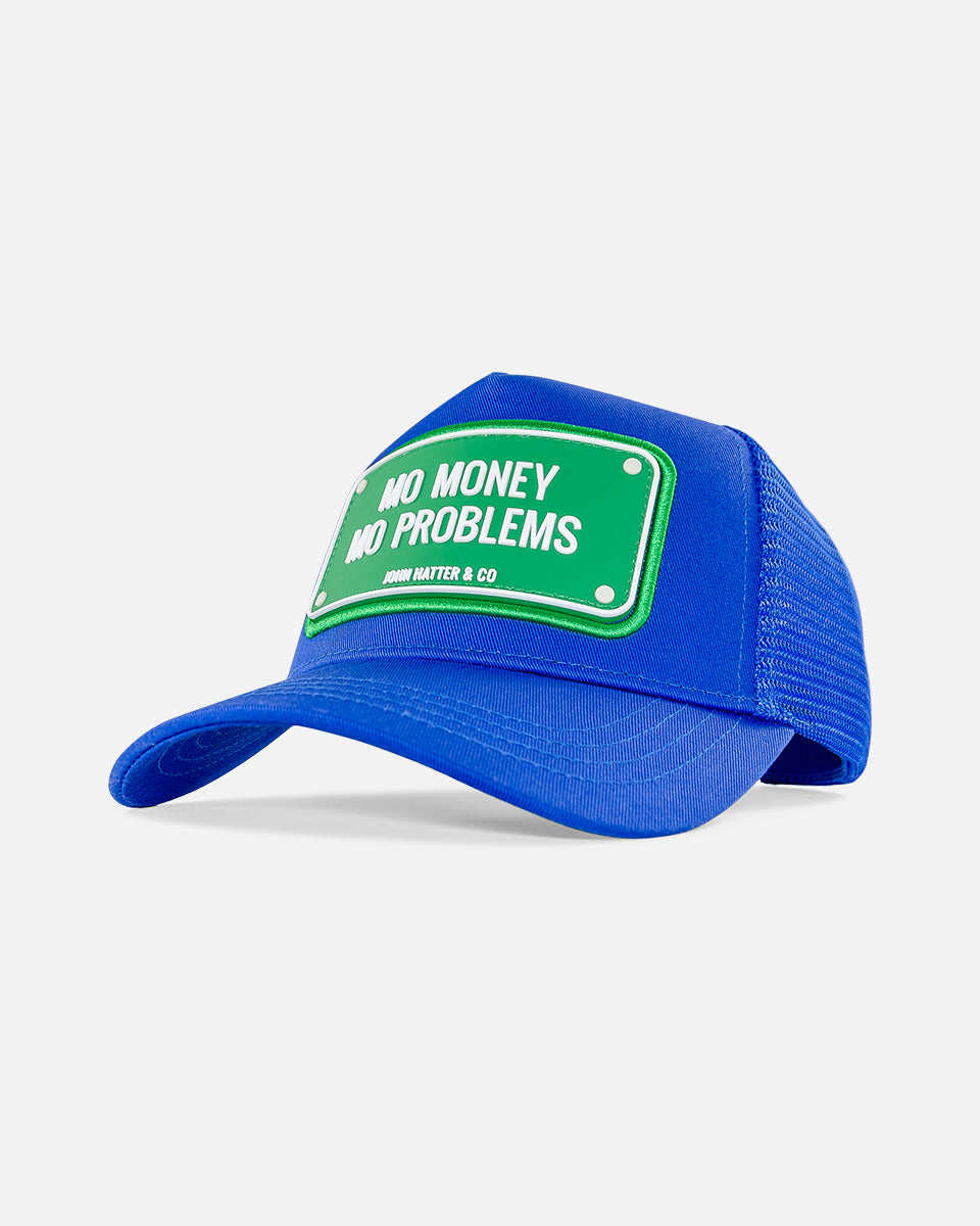 MO MONEY MO PROBLEMS - ROYAL BLUE - RUBBER CAP – John Hatter & CO