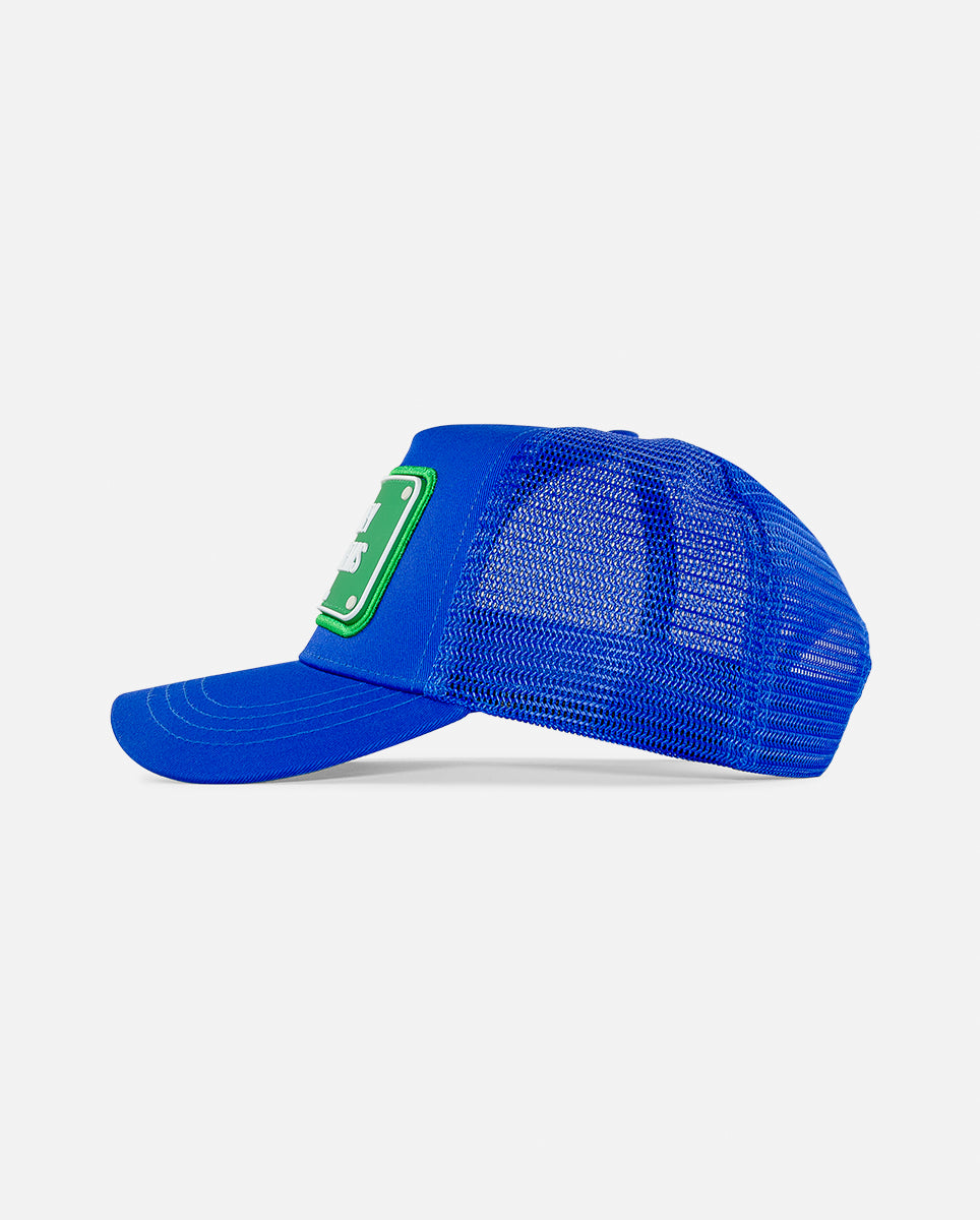 MO MONEY MO PROBLEMS - ROYAL BLUE - RUBBER CAP – John Hatter & CO