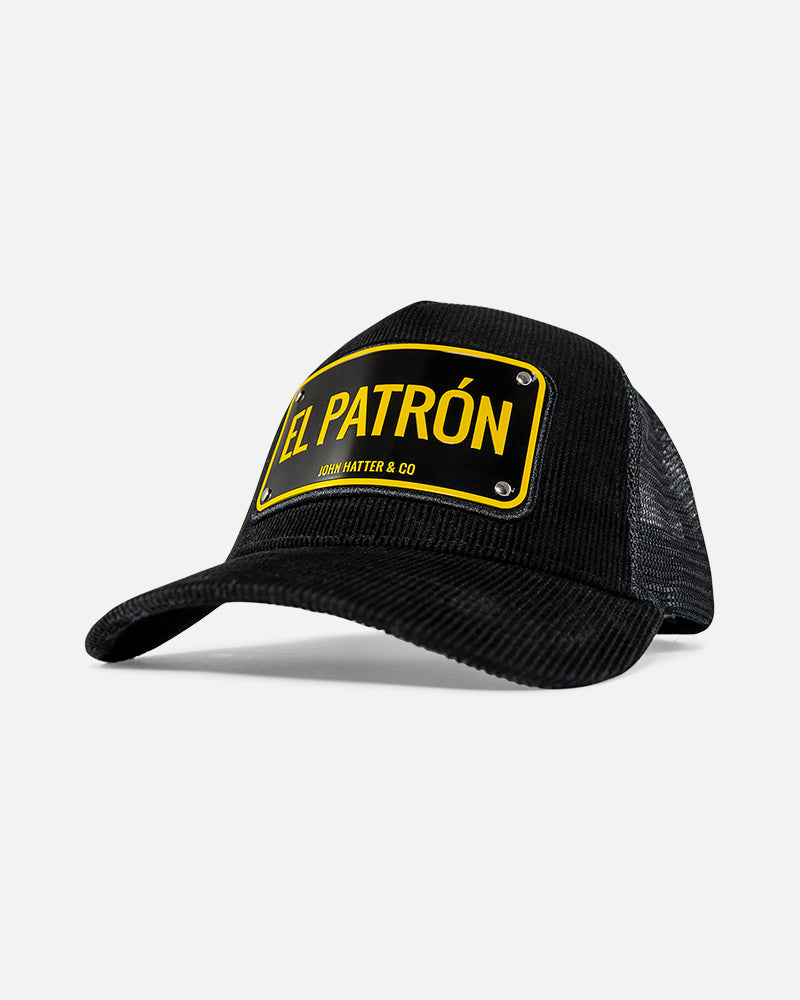 El Patrón Black Cap - Trucker Hat - John Hatter – John Hatter & CO
