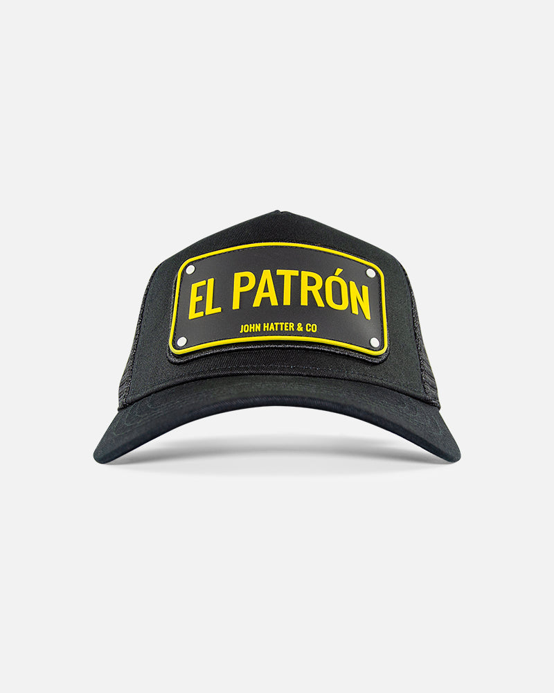 EL PATRON BLACK - Rubber Cap – John Hatter & CO