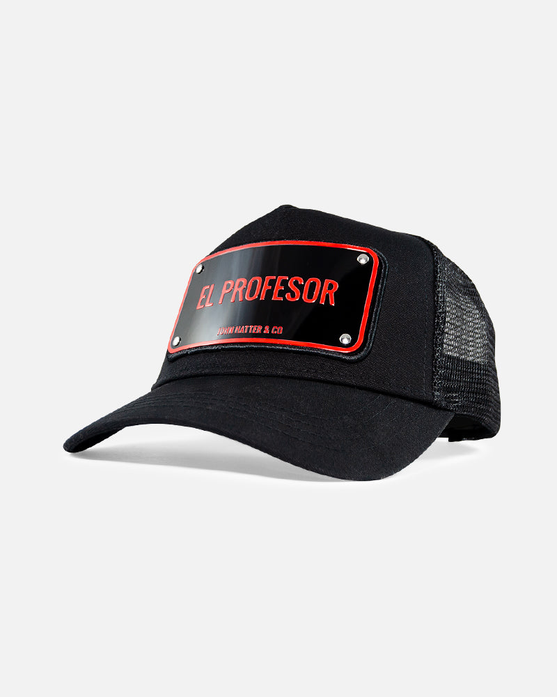 El Professor Black Cap - Trucker Hat - John Hatter – John Hatter & CO