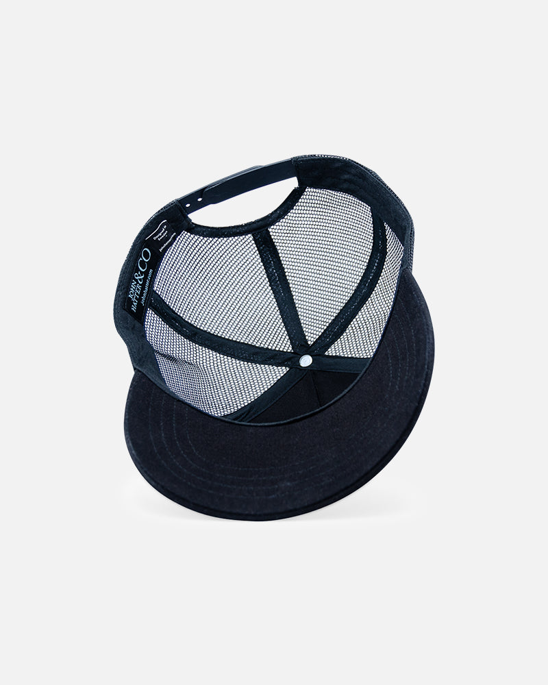 The King Black Cap - Trucker Hat - John Hatter